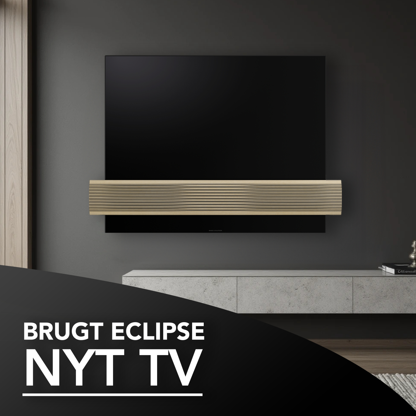 Brugt BeoVision Eclipse 65" med nyt TV - Eg → Lyd og Billede Specialisten